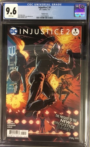 Injustice 2 #1 CGC 9.6 Bruno Redondo Variant Cover! | eBay