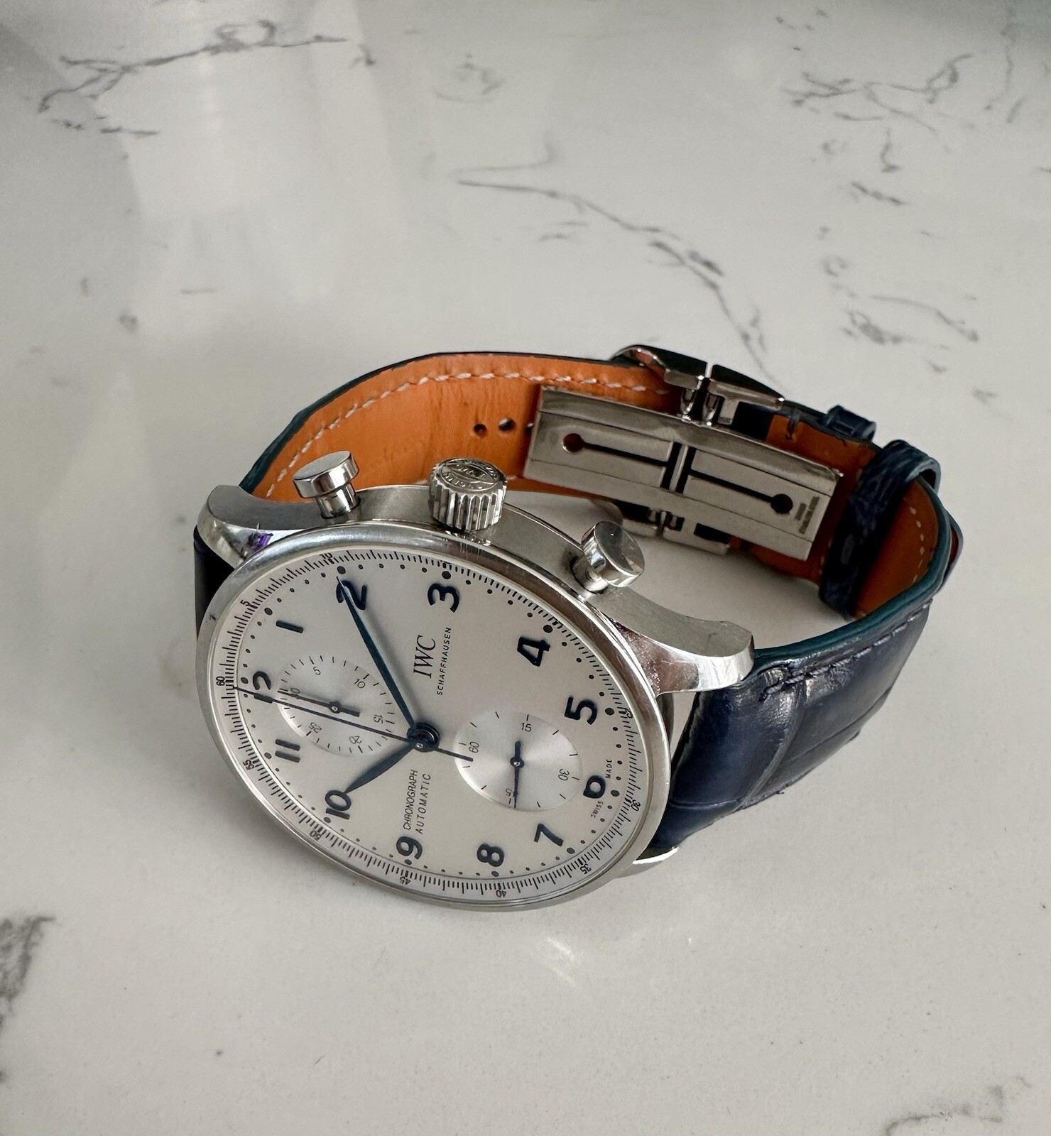 IWC Portuguese Chronograph Automatic - IW371605 In-house Movement 2021 ...