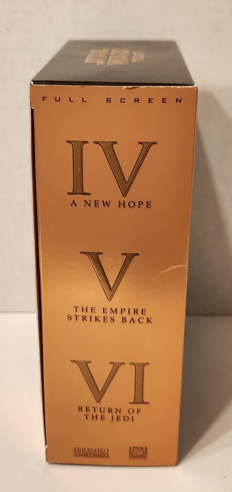 Star Wars Trilogy (DVD, 2004, 4-Disc Set, Full Screen) 24543123453 | eBay