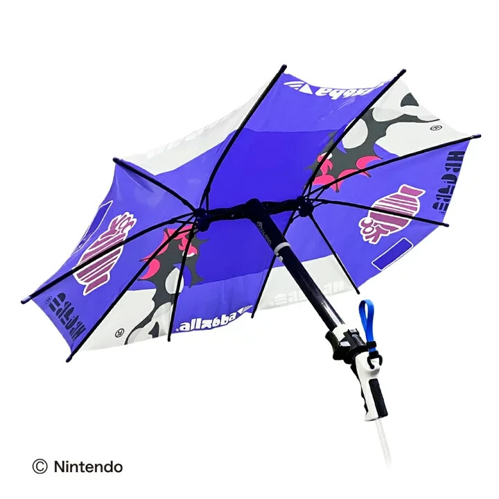 Splatoon 3 Parashelter Water Gun with Ink Tank Blue Sun Art Toy NEW ...