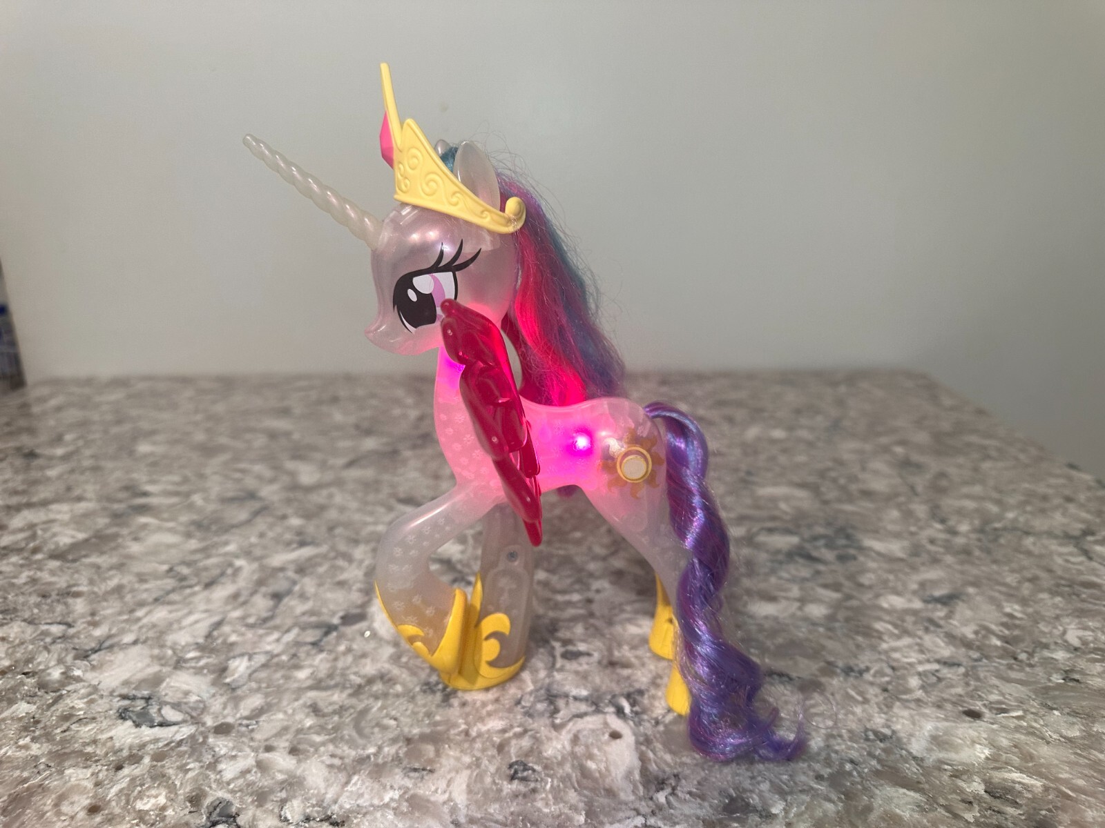 My Little Pony The Movie Princess Celestia Light Up Pony 8 1/2" G4 ...
