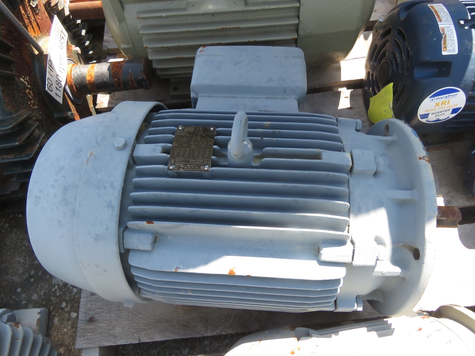 WEG 15HP MOTOR 17094-1 NEW OLD STOCK | eBay