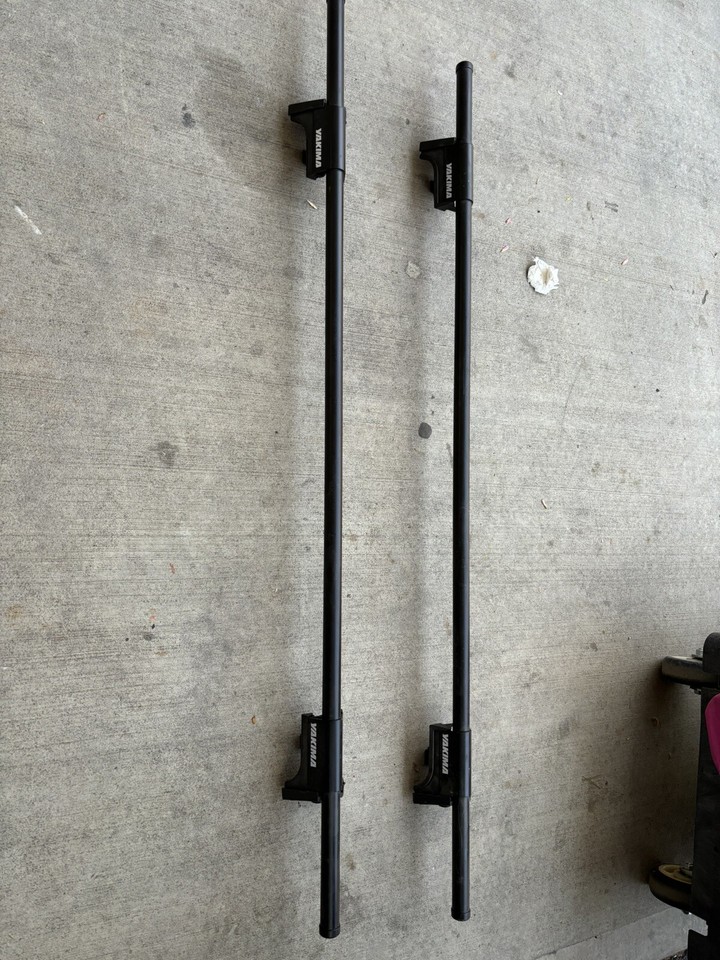 Yakima RailGrab Kit with pair Of Yakima RoundBar Crossbars | eBay