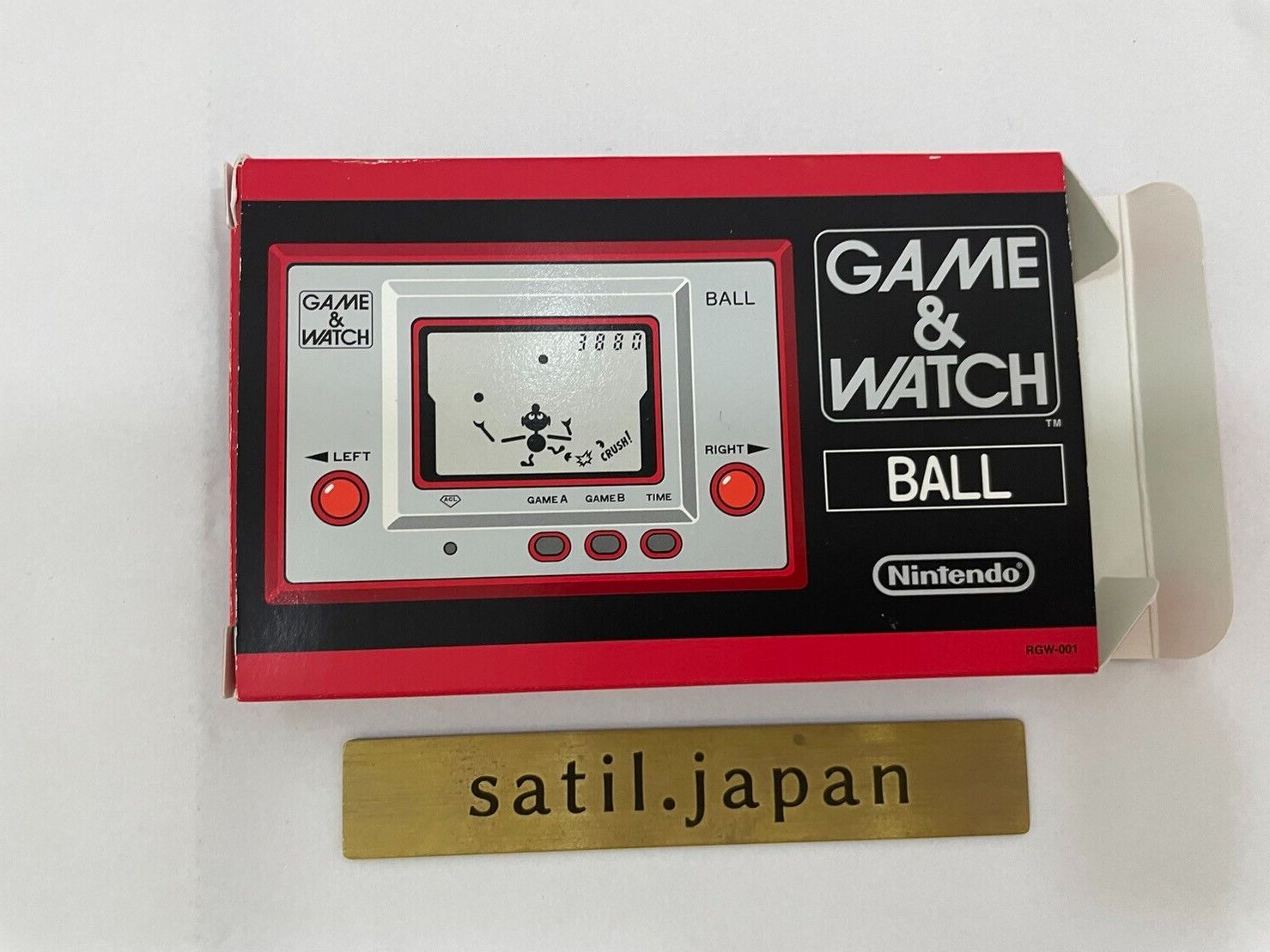 Nintendo Game & Watch Ball With Box Club Nintendo Limited Premium Game ...