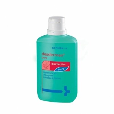 3 x Schülke Desderman Pure Liquid 100 ml Hand Disinfectant Hand ...