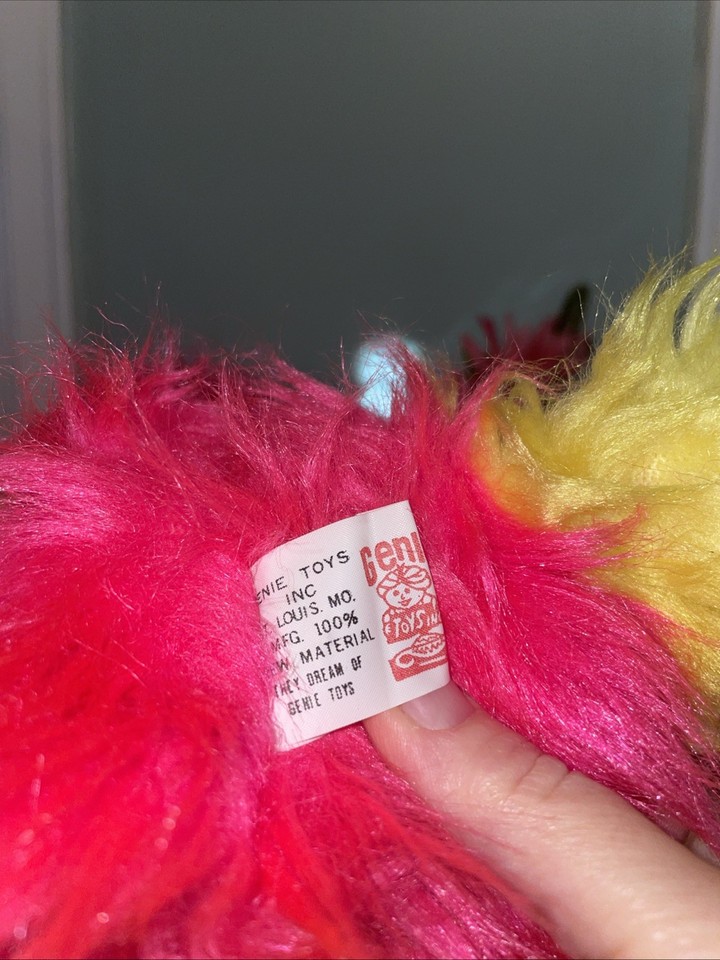 Vintage Genie Yellow And Pink Bird Puppet | eBay