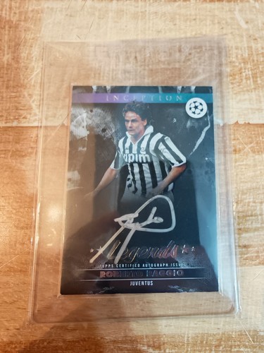 Topps Inception Roberto Baggio Silver Auto | eBay