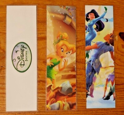 Disney Fairies Tinker Bell Handmade Laminated Bookmark Silvermist Fawn ...