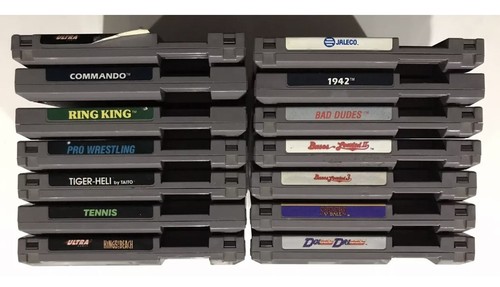 Lot of 14 Vintage NES Nintendo Entertainment System Game Cartridges | eBay