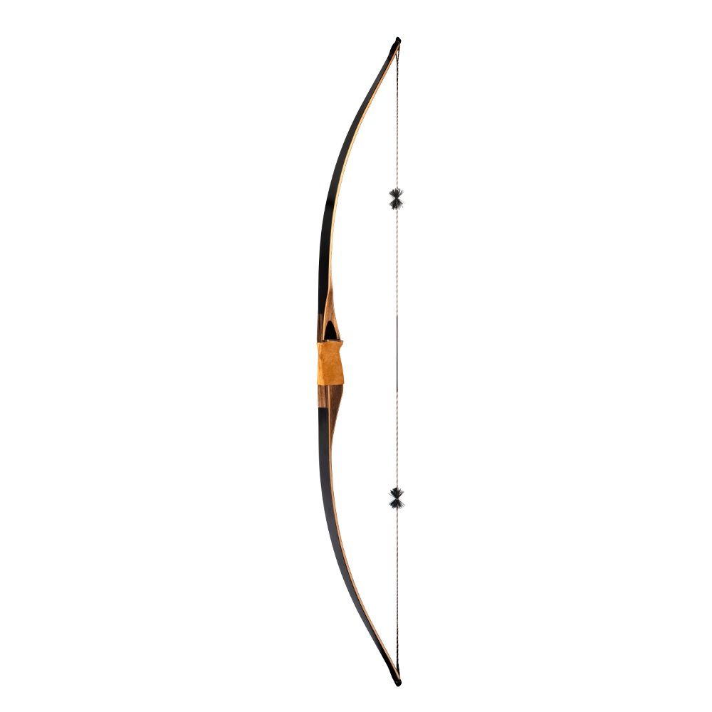The Deerseeker archery Outlander 64" longbow laminated traditional bow ...