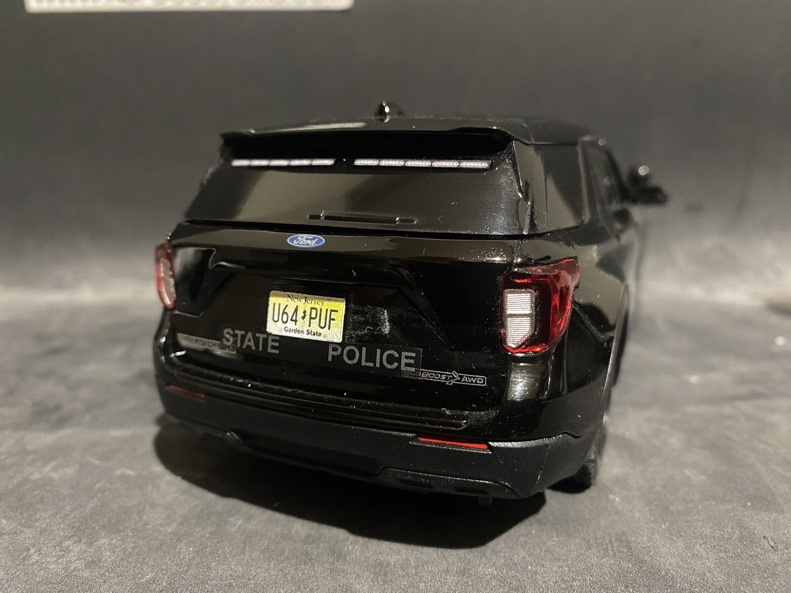 NJSP 1:24 Scale Custom 2022 Ford Explorer Ghost Slicktop | eBay