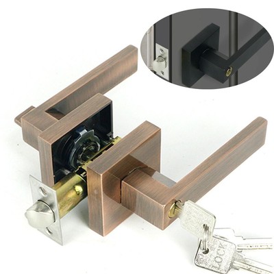 with Lock Door Lever Lock Door Lock Handles Set For Interior Doors | eBay