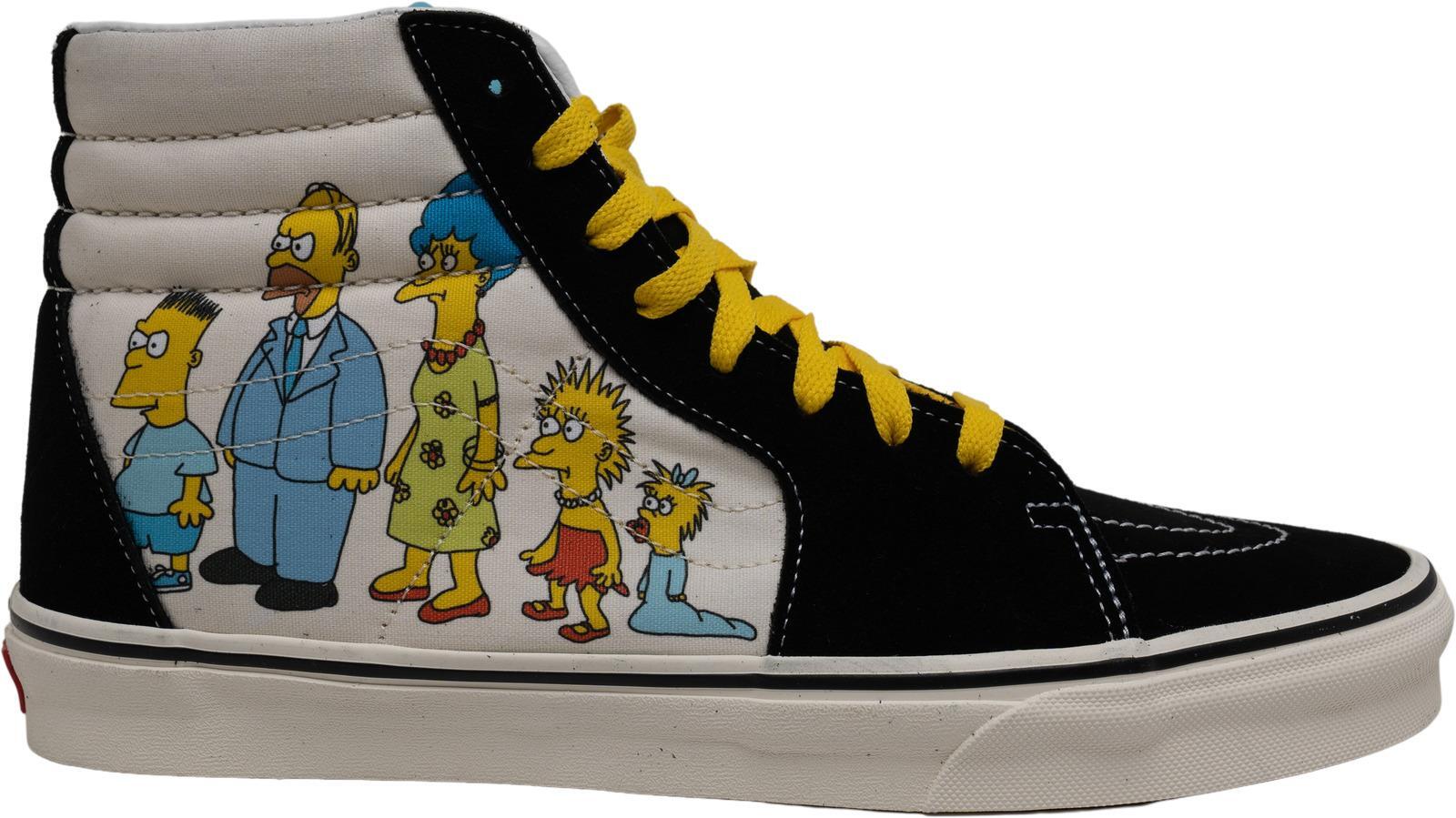 Size 8 - VANS The Simpsons x Sk8- High Simpsons Family 1987-2020 for ...