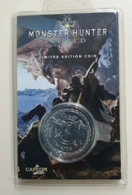 Monster Hunter - Limited Edition Silver Coin - NEW | eBay