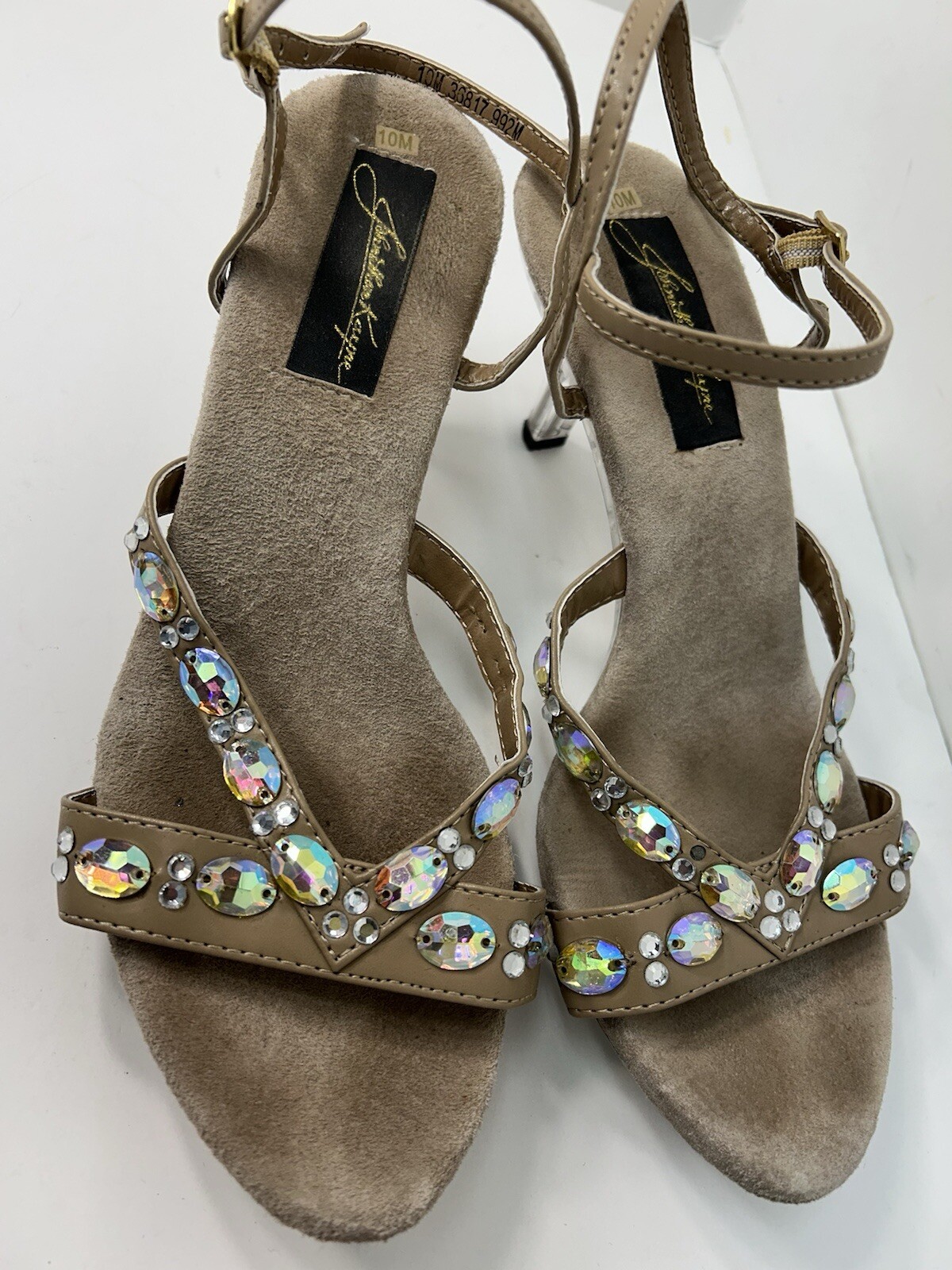 Pageant Prom Dancer Shoes 10M Johnathan Kayne Ladies … - Gem