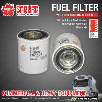 Sakura Spin-On Fuel Filter for HINO DUTRO KK-XZU300 400M RANGER PRO 10 ...