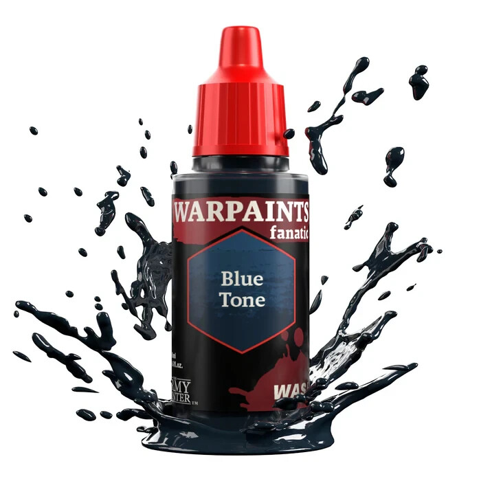 Army Painter WP3210 Blue Tone [18ml] (Warpaints Fanatic Wash) Acrylic ...