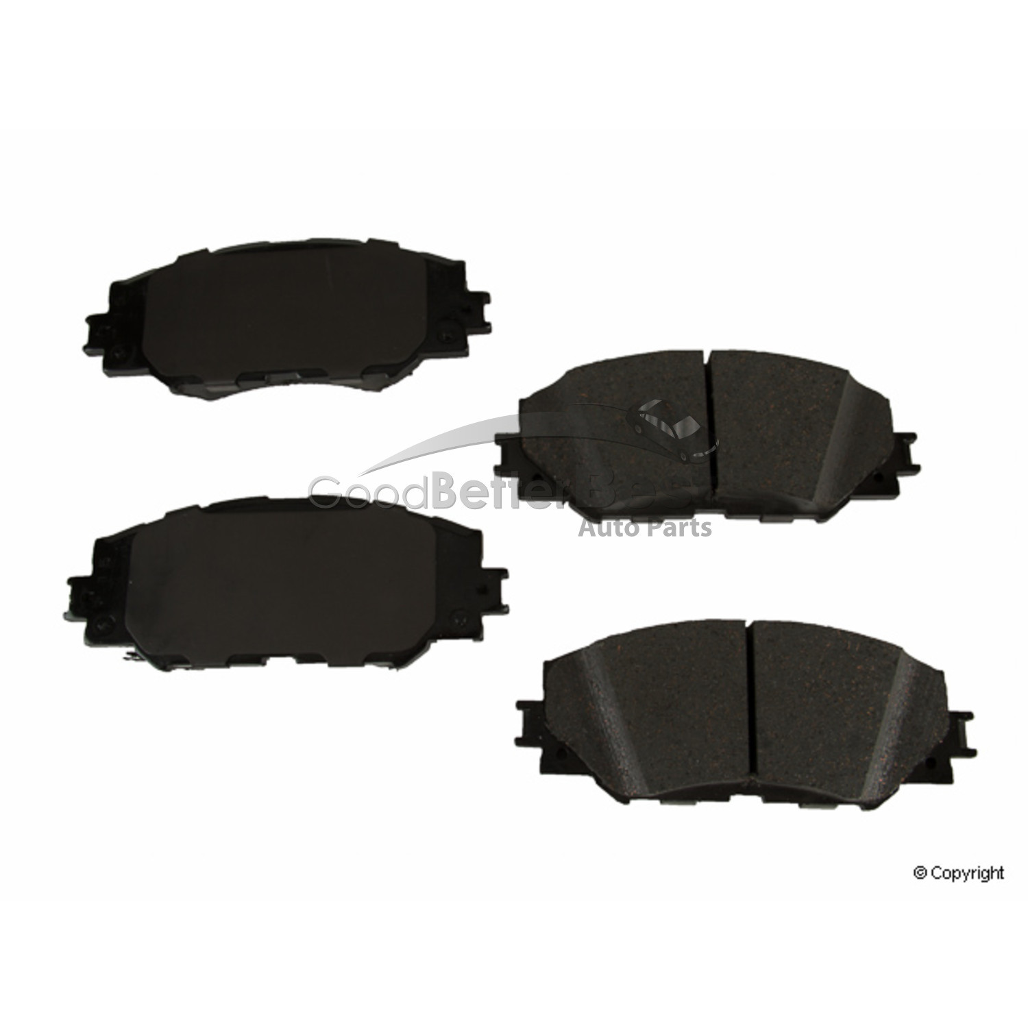 New ADVICS Disc Brake Pad Set Front AD1210 for Toyota & more | eBay