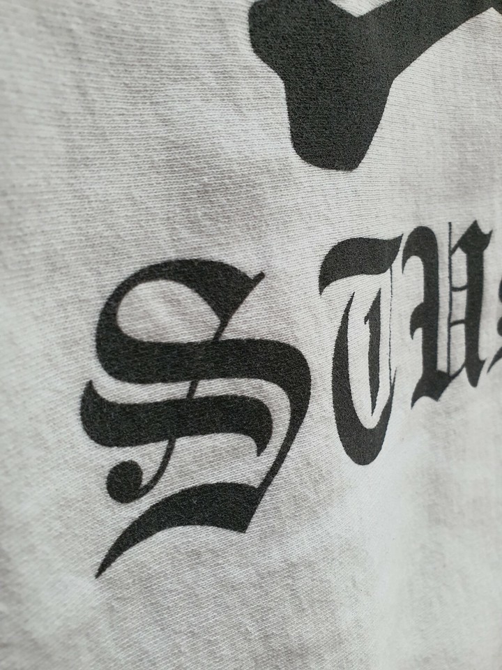 Stussy x Mastermind white Hooded Sweatshirt S small hoodie 2013 vintage ...