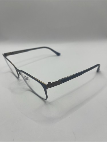 Prodesign Denmark 3125 c.9031 Dark Blue/Gold Eyeglasses Frame 52-17-140 ...