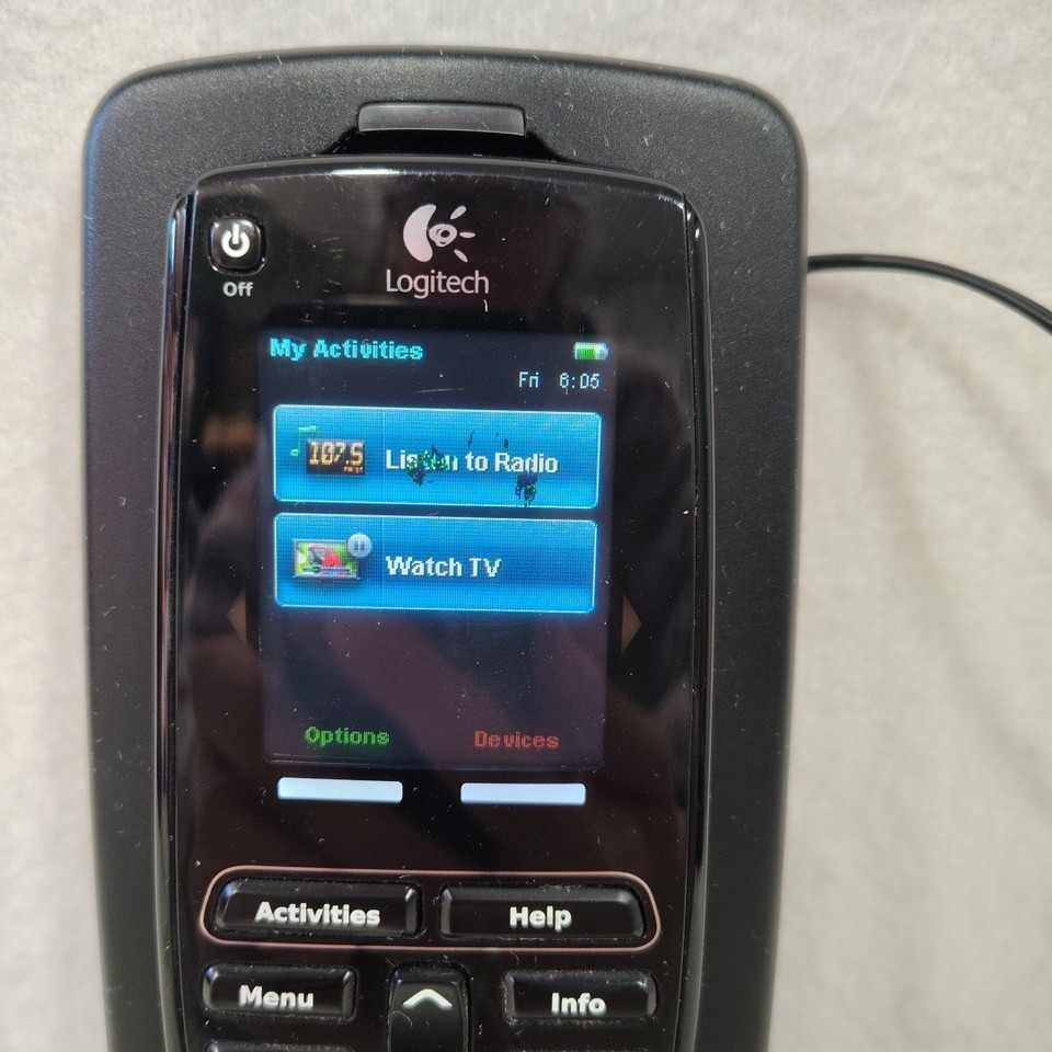 Logitech Harmony One Universal Remote With Charging Base & Power Adapter L-LW20 | eBay