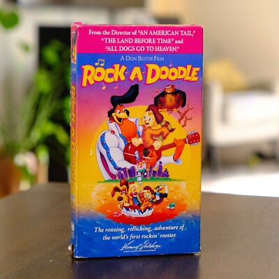Rock a Doodle (1991) - VHS Animation Cartoon Family Children Classic ...