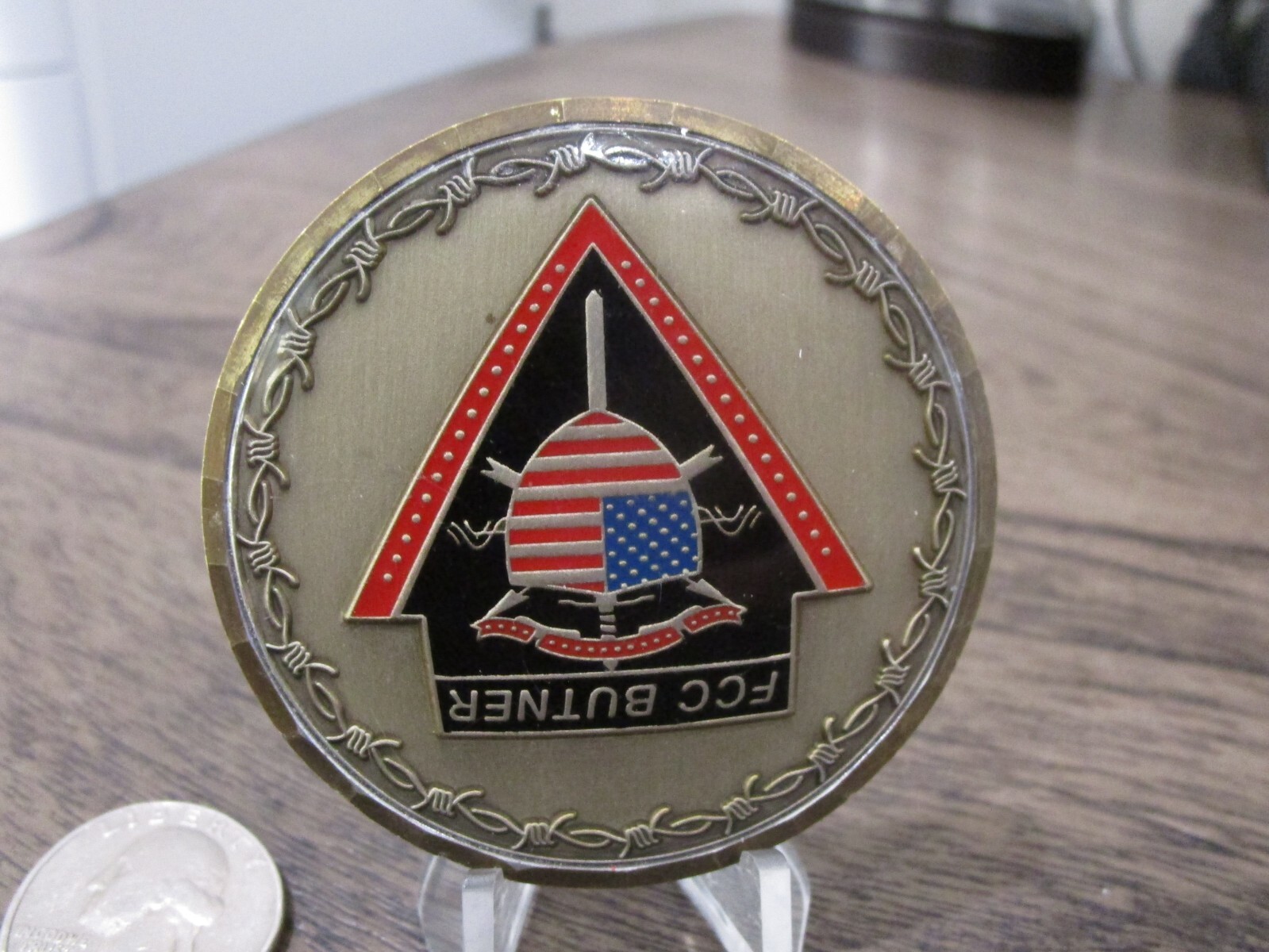 BOP FCC Butner Federal Correctional Complex Prison Challenge Coin #483R ...