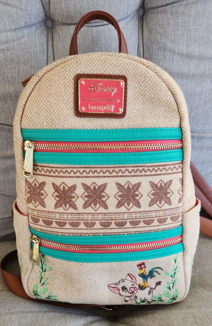 Loungefly Disney Moana Pua & Hei Hei Mini Backpack - Gem