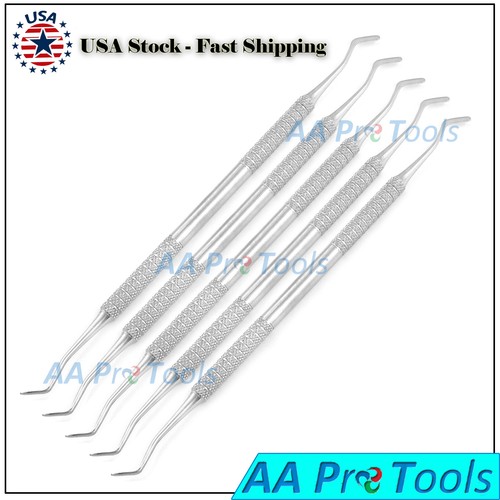 New Filling Instrument Flat Plastic Amalgam Composite 2mm Dental Double ...