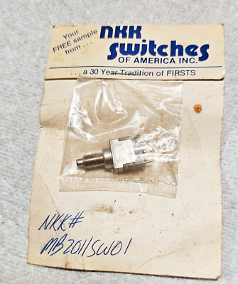 NKK Nikkai Push Button Switch MB-2011 (MB2011SW01), 6A 125VAC | eBay