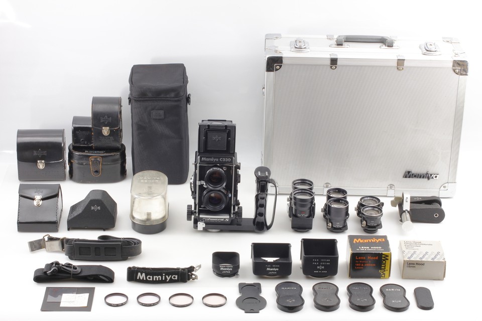 Pro S [Almost MINT w/All Case] Mamiya C330 TLR Camera S 80 55 135 180 ...