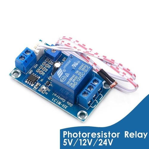 Photoresistor Relay Module Detection Sensor 10A Automatic Light Control ...
