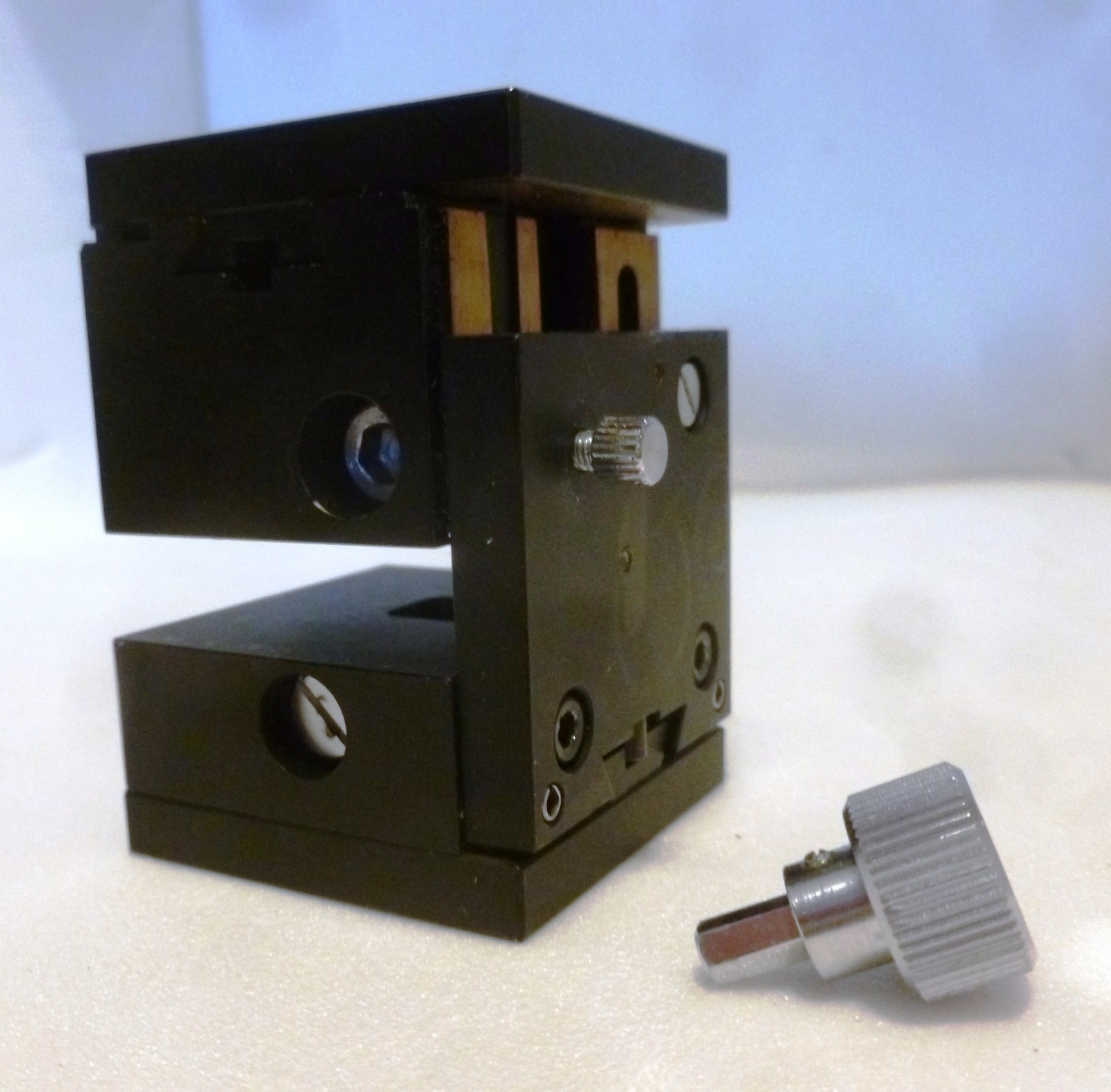 Spindler & Hoyer X-Y-Z Stage, 40 x 40 mm, 10 mm travel, NEW | eBay