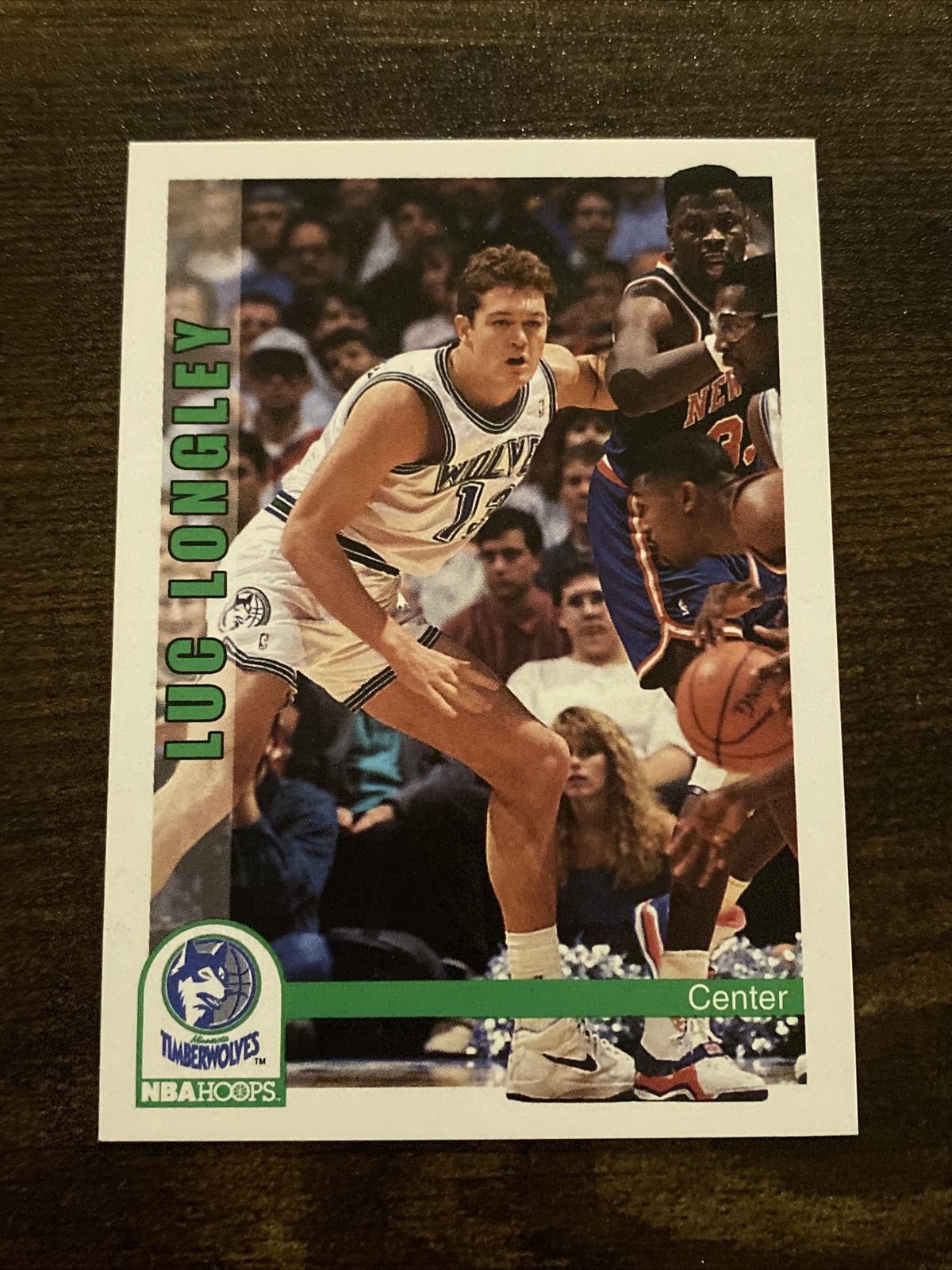 1992-93 NBA Hoops Luc Longley #138 Minnesota Timberwolves L3908* | eBay
