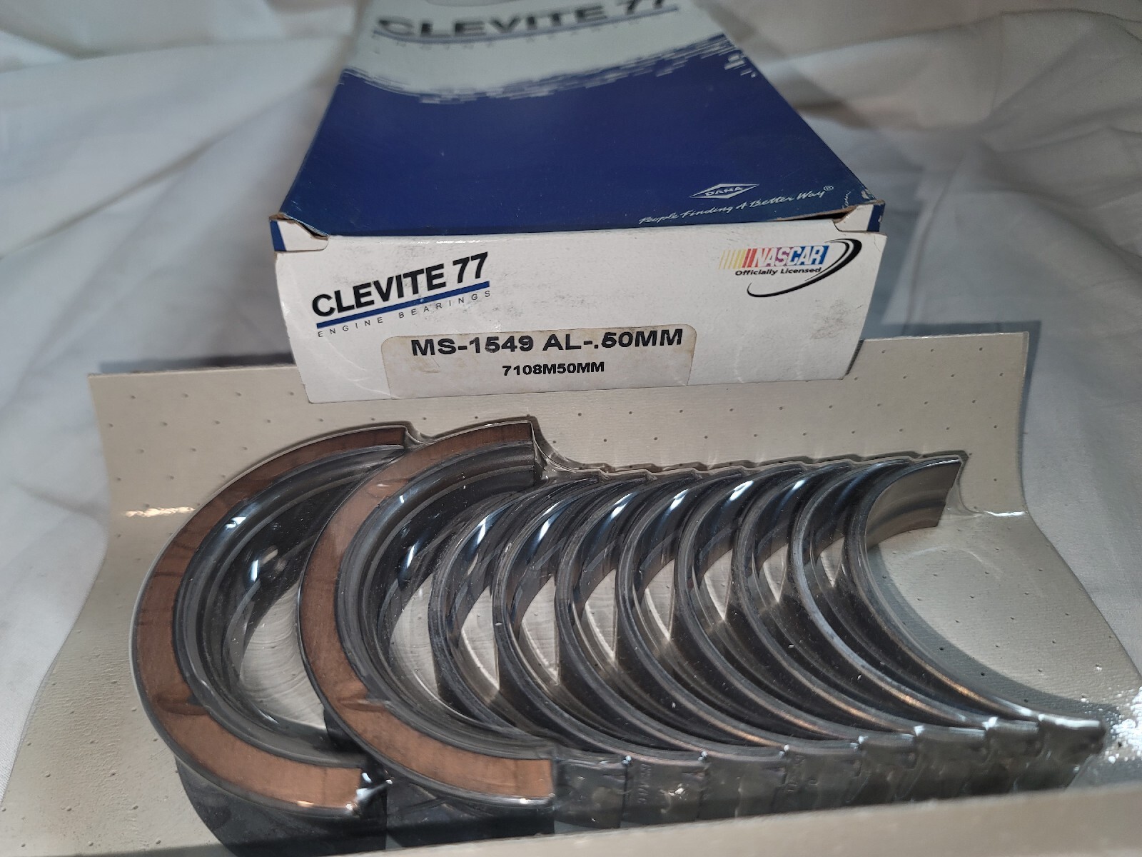 Clevite Crankshaft Main Bearing Set, MS 1549 AL .50mm , NOS, Sealed | eBay