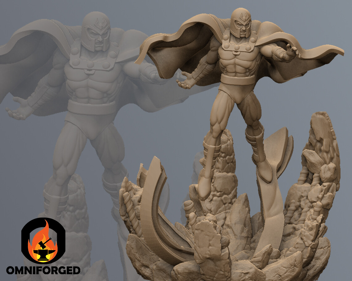 Magneto Proxy works with Marvel Crisis Protocol C27 Superhero Mini ...