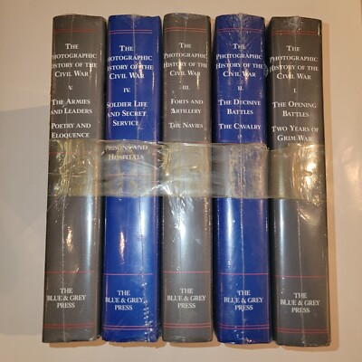 The Photographic History of the Civil War Complete Set 5-Volumes 1987 ...