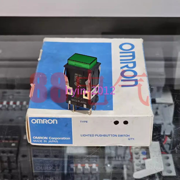 1pcs New OMRON [A3SJ-801] Green key Switch button | eBay