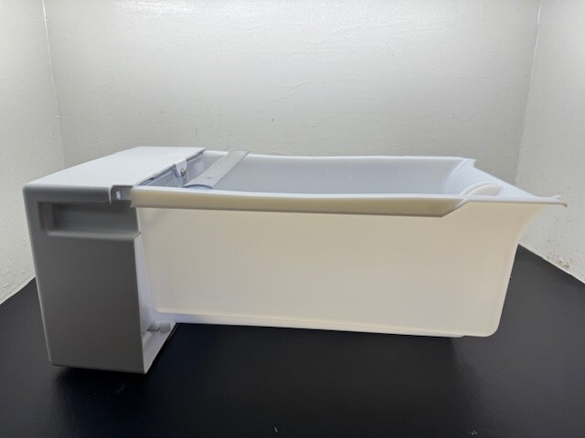 GE Refrigerator Ice Auger Bin Bucket Container WR29X43996, WR17X12938 ...