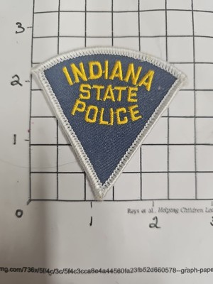 #495 Indiana State Police Patch | eBay