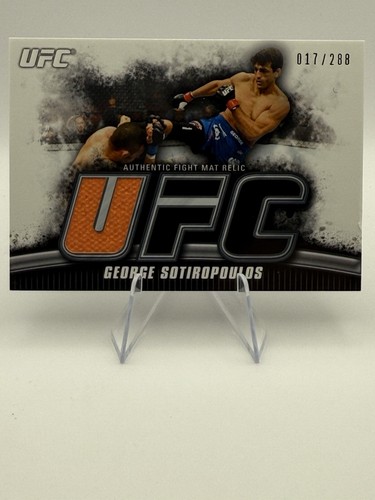 2010 Topps UFC Knockout - Fight Mat Relic George Sotiropoulos #FM-GS ...