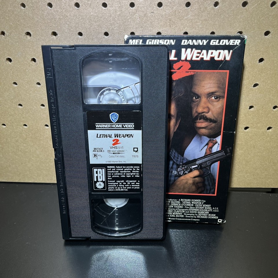 Lethal Weapon 2 (VHS, 1989) Free Shipping 85391187639 | eBay
