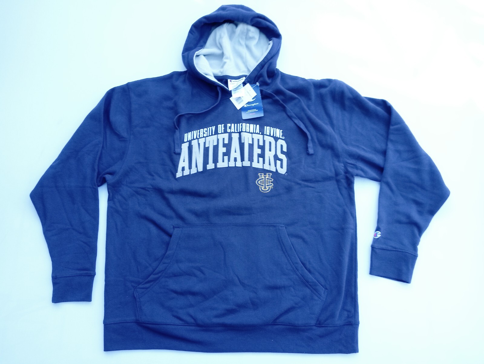 Champion Men University Of California Irvine Blue Embroidered ...