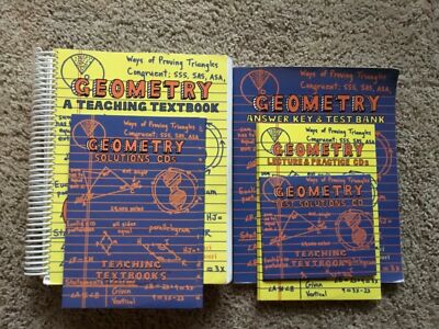 Geometry: Teaching Textbooks: 5-Volume Set. 2005 Copyright. First ...