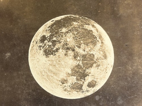 Astronomy Full Moon 1900 Photo Stereo Griffith Vintage | eBay
