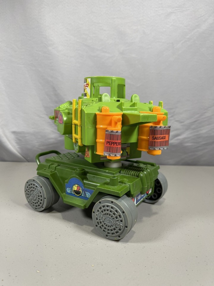 1989 TMNT Teenage Mutant Ninja Turtles Pizza Thrower Incomplete for ...