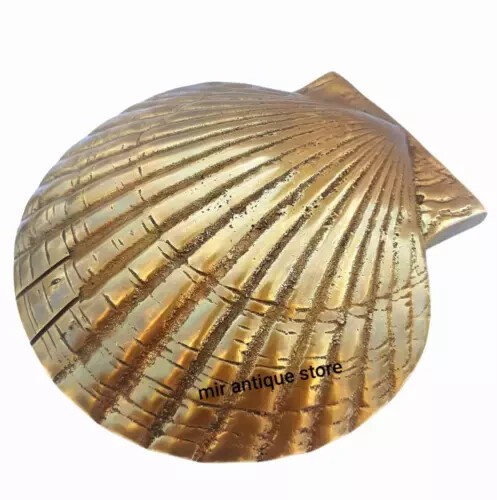 Door Knocker Nautical Antique Vintage Scallop Sea Shell Door Knocker ...