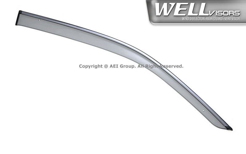 WELLvisors For Lexus LS430 01-06 Side Clip on Window Visors Deflectors ...