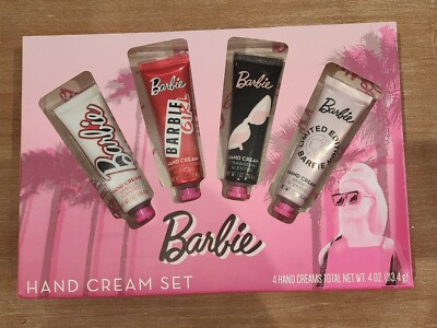 BARBIE Hand Cream Set Of 4 Strawberry, Vanilla, Berry, Cherry Blossom ...
