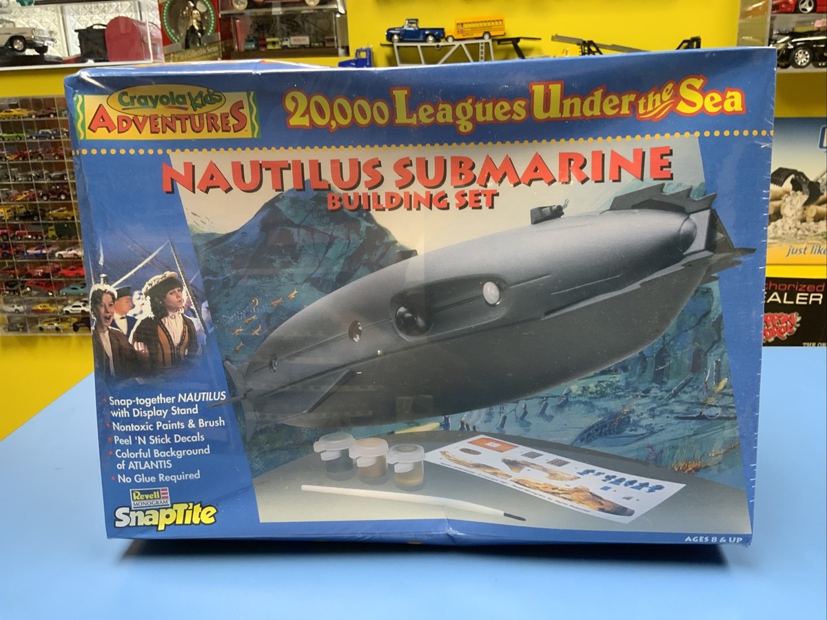 Nautilus Submarine Models Kits Pegasus Hobbies | The Nautilus 20,000